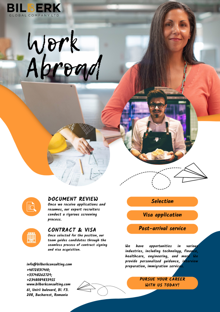 Want to Work Abroad? - Explore the World with Bilberk Consulting ...